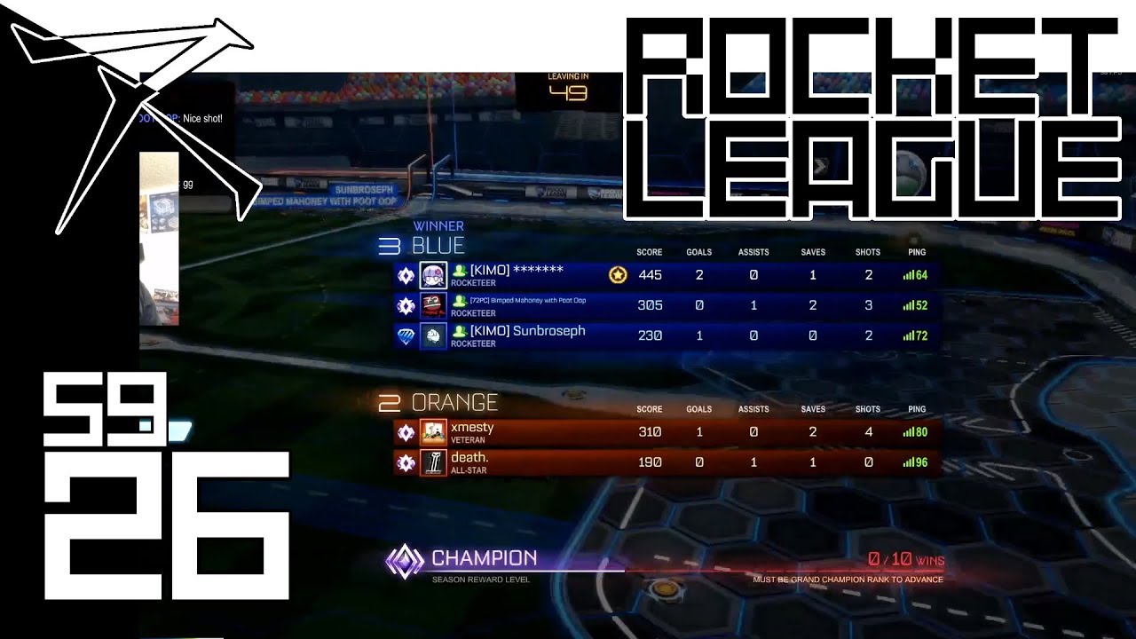 Rocket League S9 #26: Got them champ rewards - YouTube