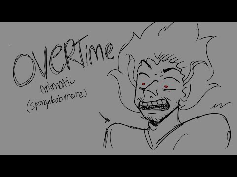 OVERTIME?!! || erasermic mha SpongeBob meme animatic.