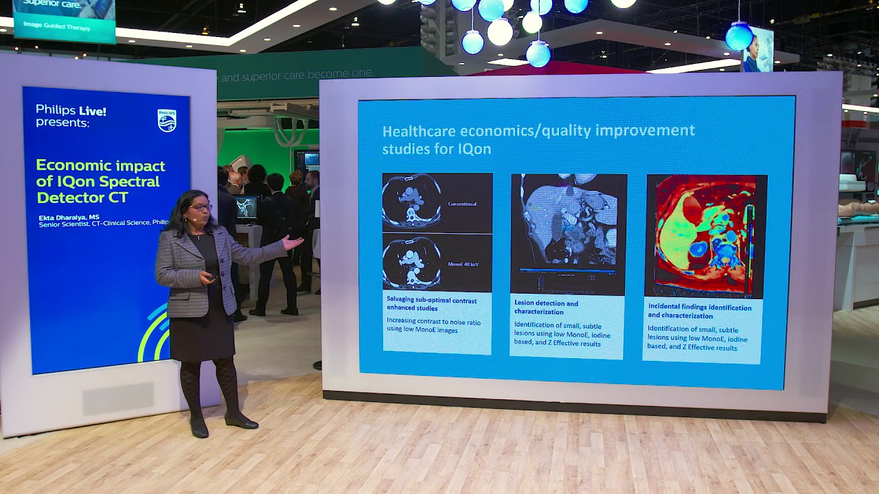 Economic impact of IQon Spectral Detector CT - YouTube
