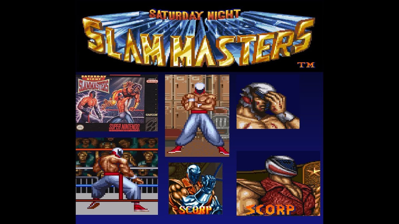 Saturday Night Slam Masters Arcade: 2 v 2 Longplay complete Scorpion ...