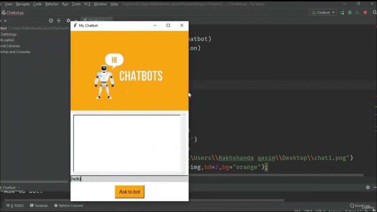Smart Chatbot Part 3 | Python - YouTube