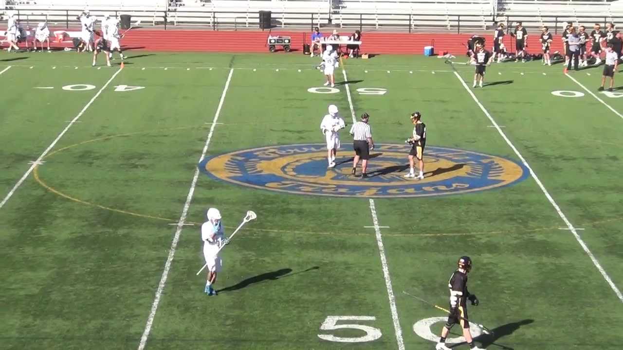 Terra Linda vs Novato Lacrosse 3-13-14 1st qtr - YouTube