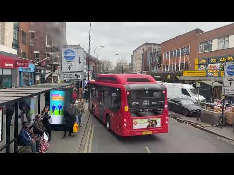 London Bus ride 🇬🇧 Route 38 Victoria Bus Station to Clapton Pond pls ...