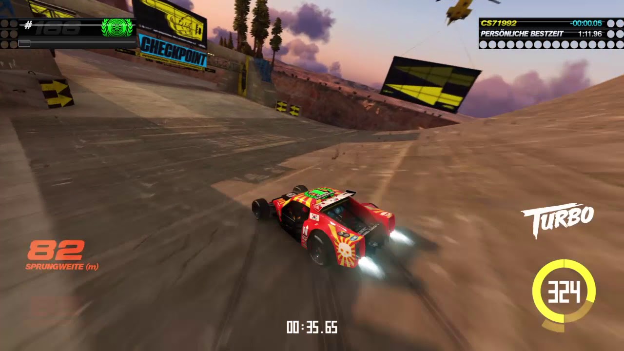 Rank 4 (Ps4) Super Gold #166 [1:11:21] Trackmania Turbo - YouTube