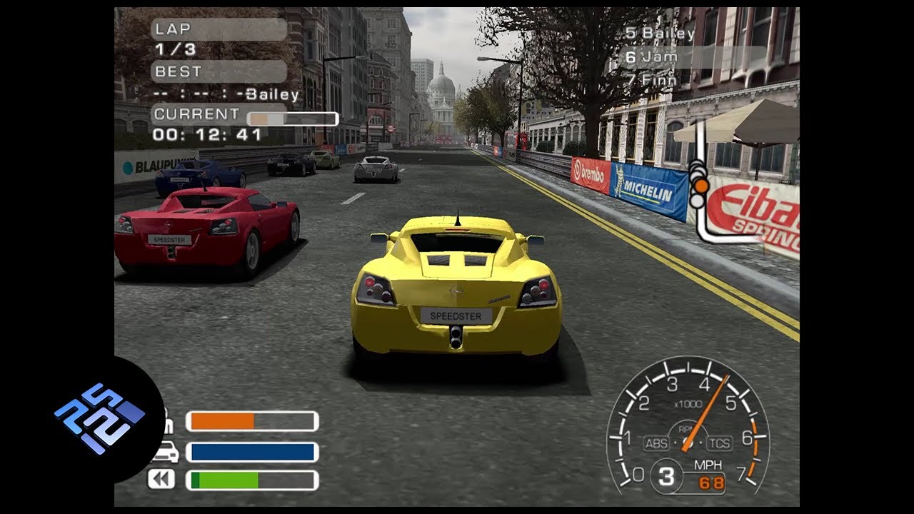 Corvette Evolution GT (PS2) - Challenges - PCSX2 Emulation - YouTube