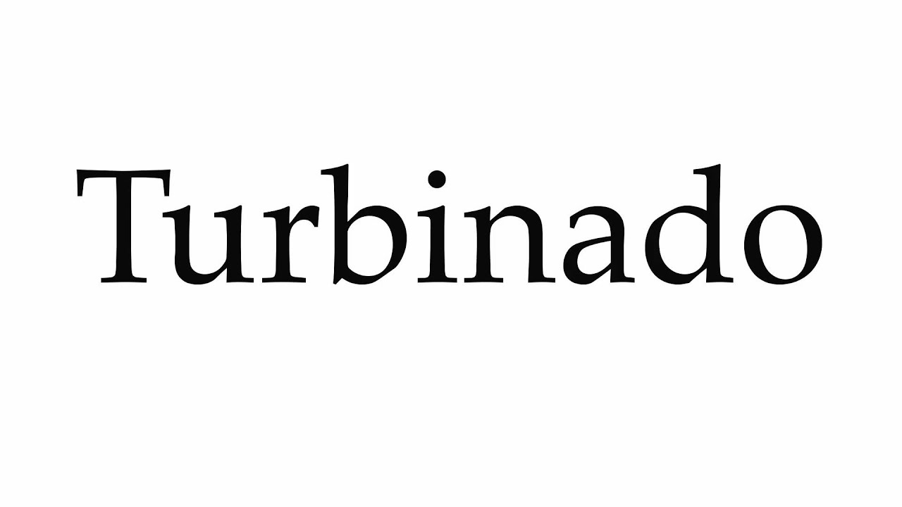 How to Pronounce Turbinado - YouTube