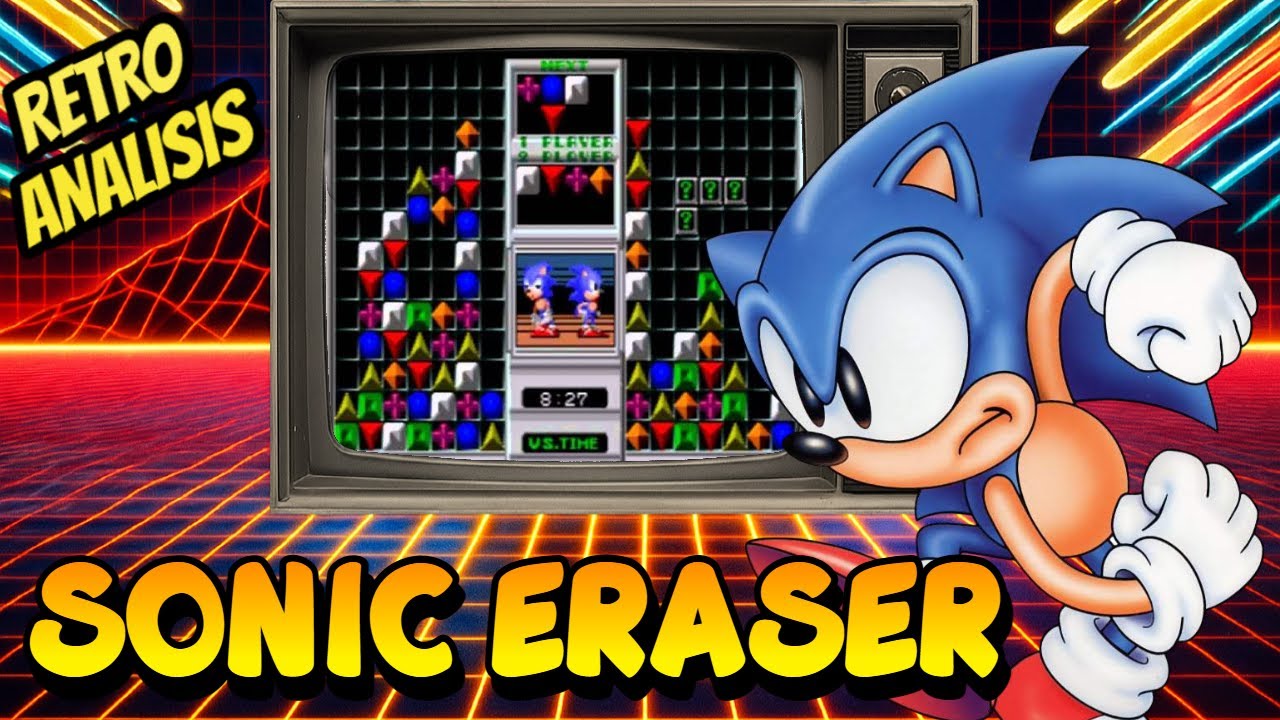 🌀 Retro Análisis de SONIC ERASER para Mega Drive en menos de 5 minutos ...