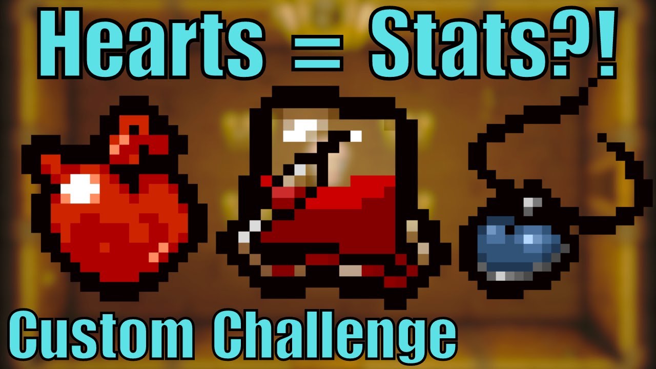 The Hearts Only Challenge | Binding of Isaac Custom Challenges - YouTube