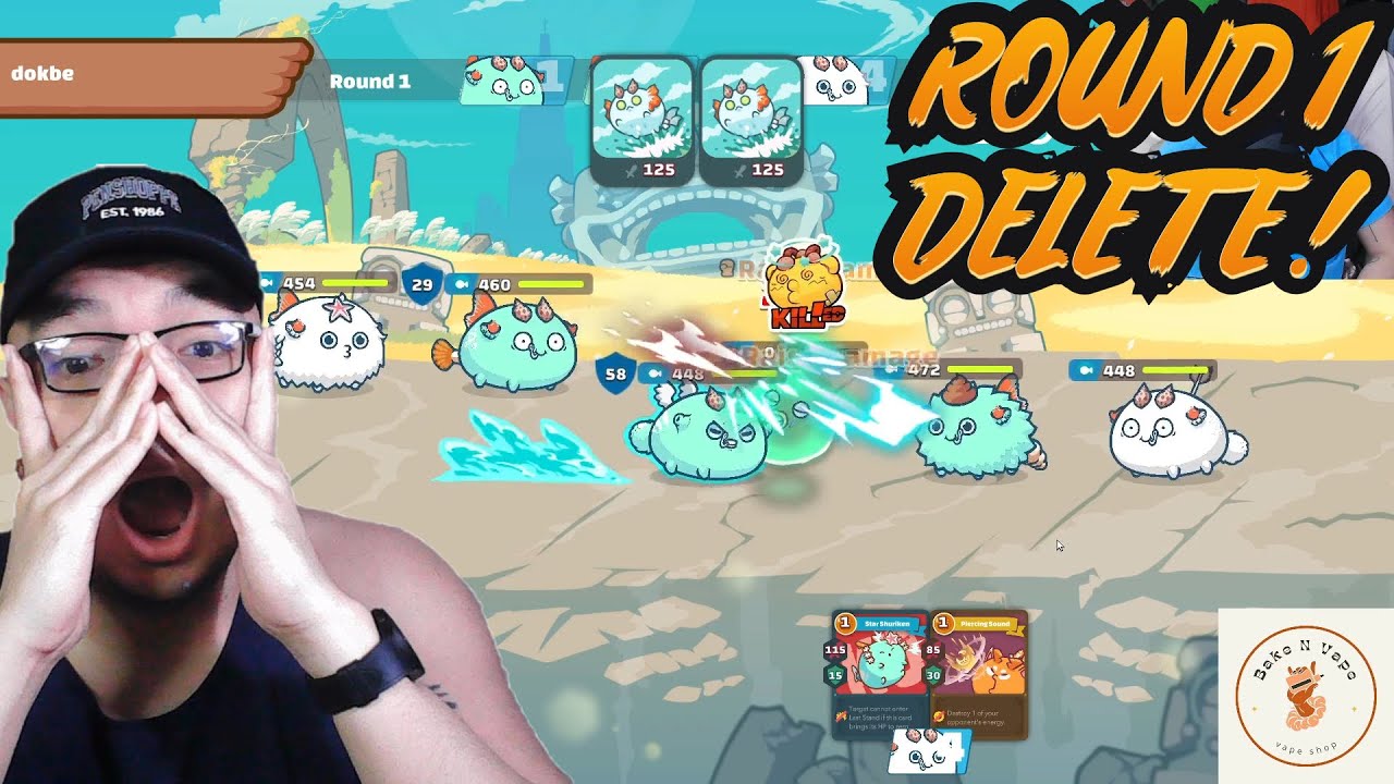 1ST ROUND PALANG PATAY NA AGAD YUNG FRONT AXIE NIYA! [Axie Infinity ...