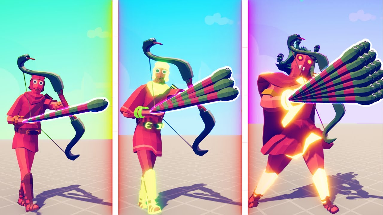 EVOLUTION OF SNAKE ARCHER - Totally Accurate Battle Simulator TABS ...