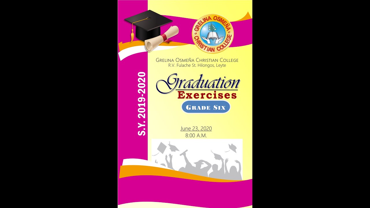 ELEMENTARY GRADUATION EXERCISES 2020 - YouTube