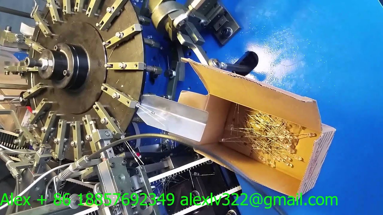 How to solder a LED with resistor fast - YouTube