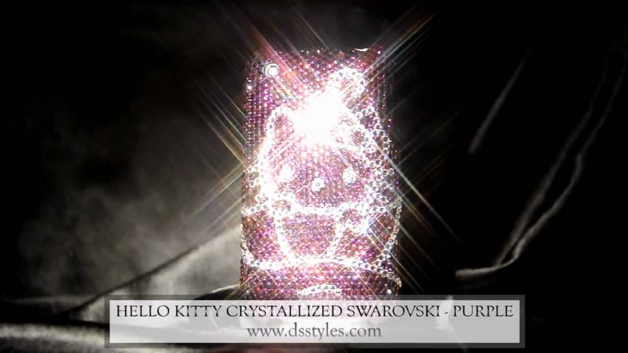 Hello Kitty Crystallized Swarovski phone Case - Purple from DSStyles ...