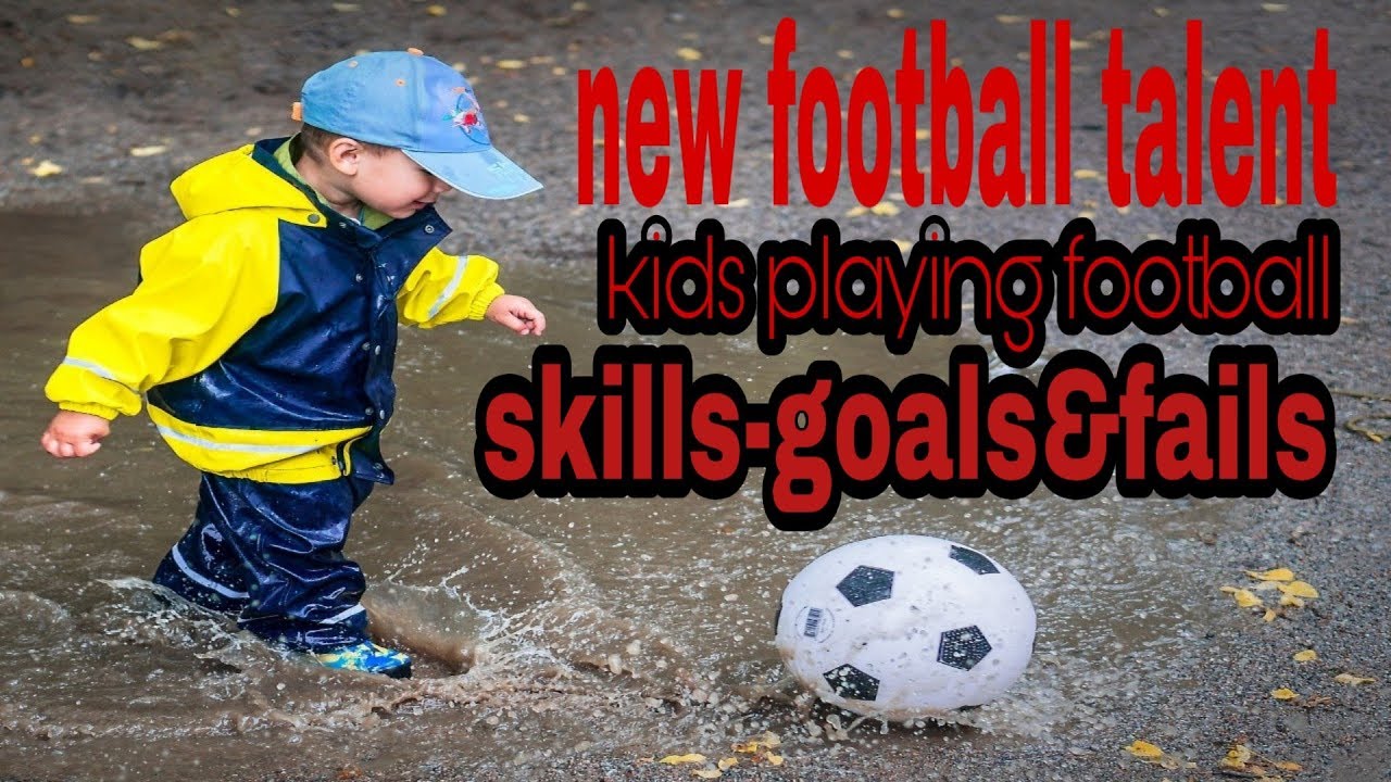 Kids playing football. new football talent skills and goals - YouTube