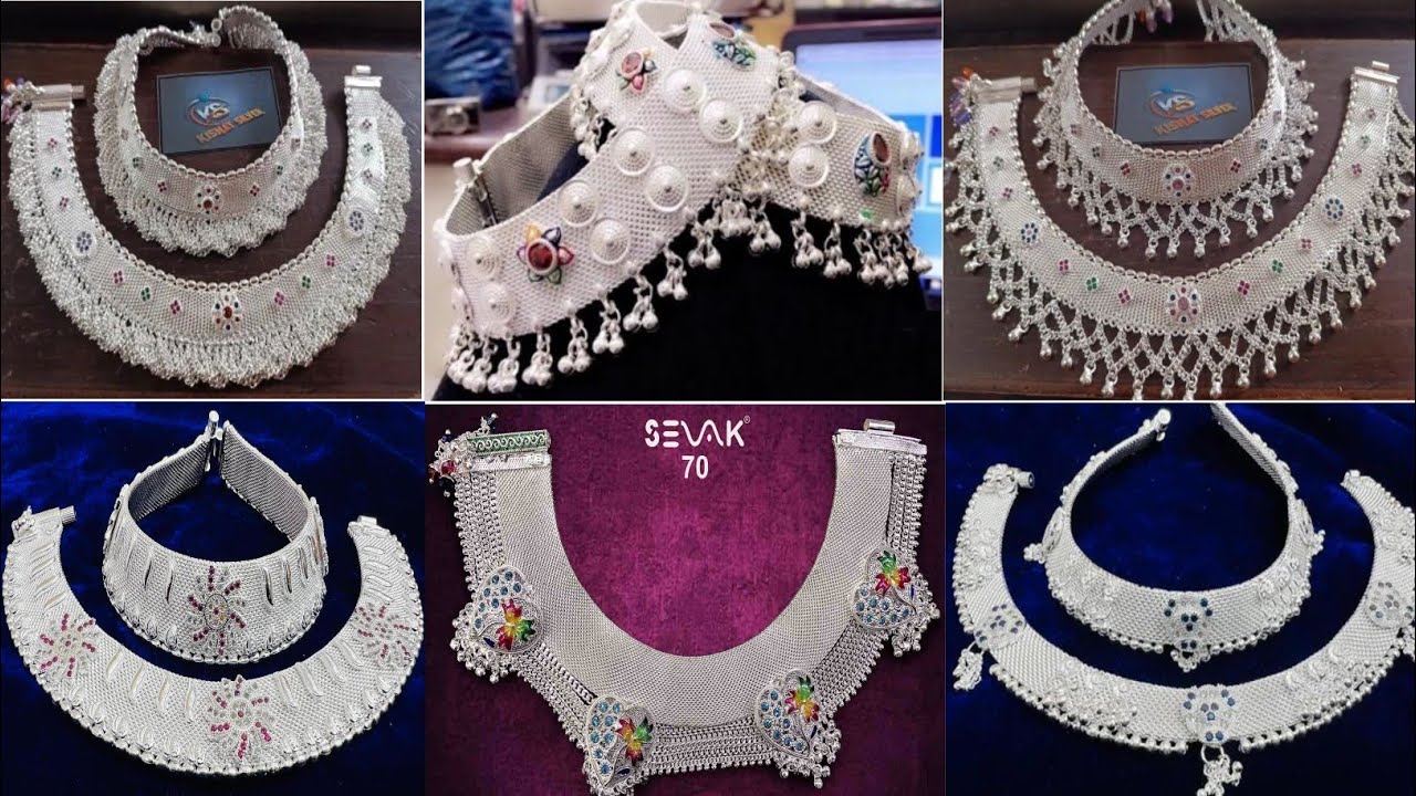 Very Beautiful New Payal designs // Useful silver Payal designs 💐👌 ...