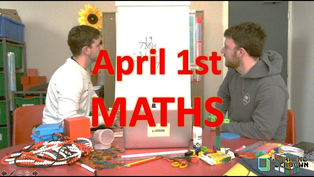 April 1st Lesson 2 Maths - YouTube