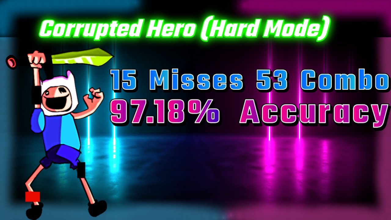 Corrupted Hero (Hard Mode) - 15 Misses (53 Combo) + 97.18% Accuracy ...