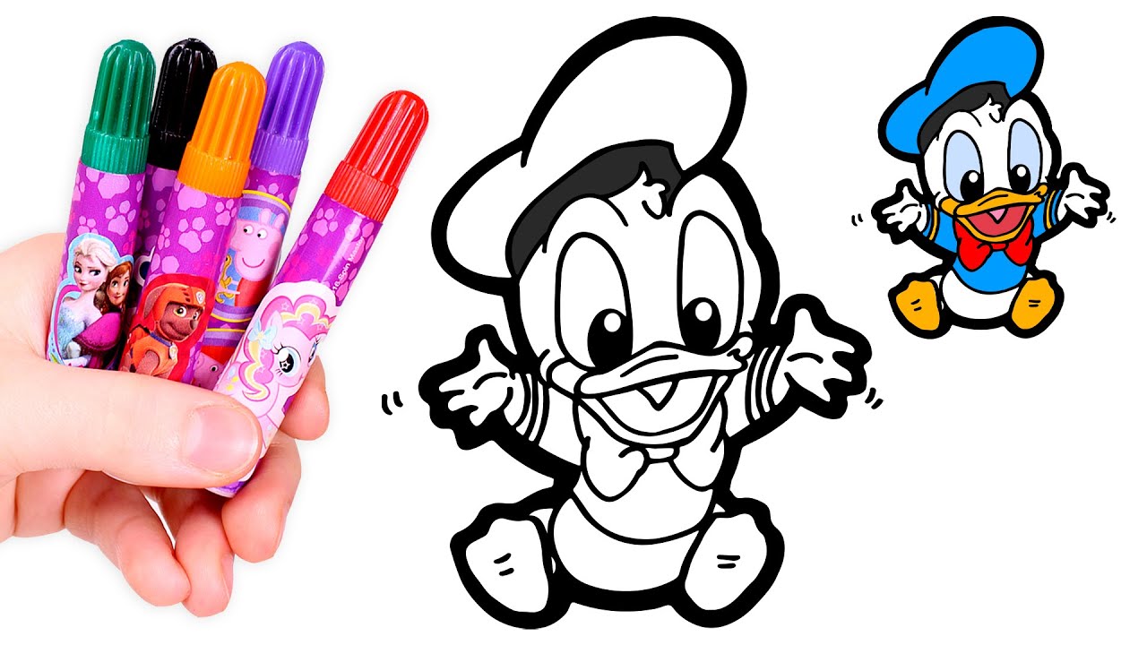 Dibujos Para Colorear Del Pato Donald