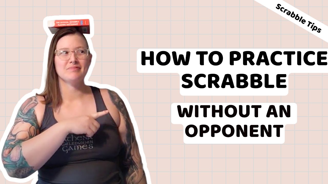 How to practice Scrabble solo without actually playing - YouTube