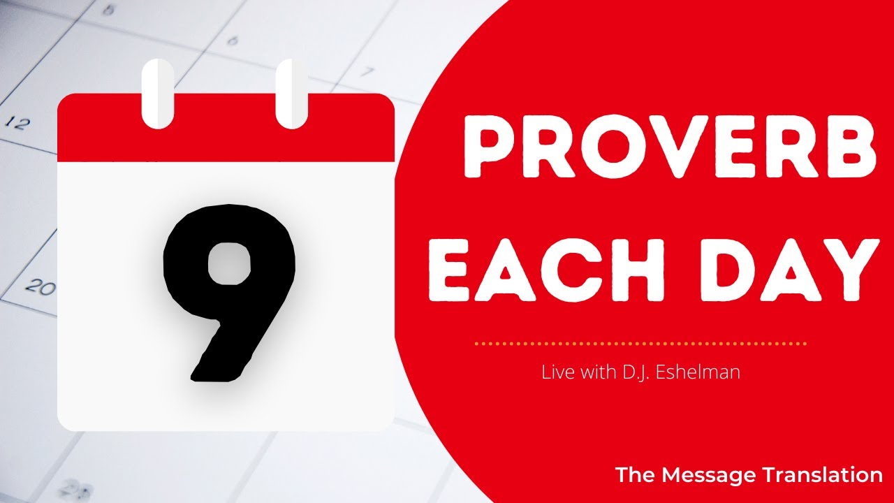 Proverb 9 - The Message (Proverb Each Day) - YouTube