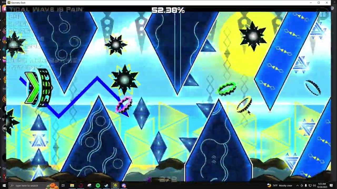 Tidal Wave | By OniLink | NOCLIP RUN FROM 25% | Geometry Dash 2.11 ...