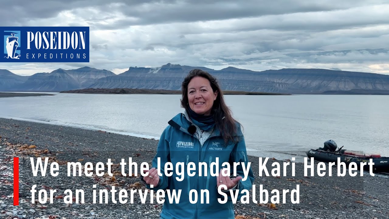 We meet the legendary Kari Herbert for an interview on Svalbard - YouTube