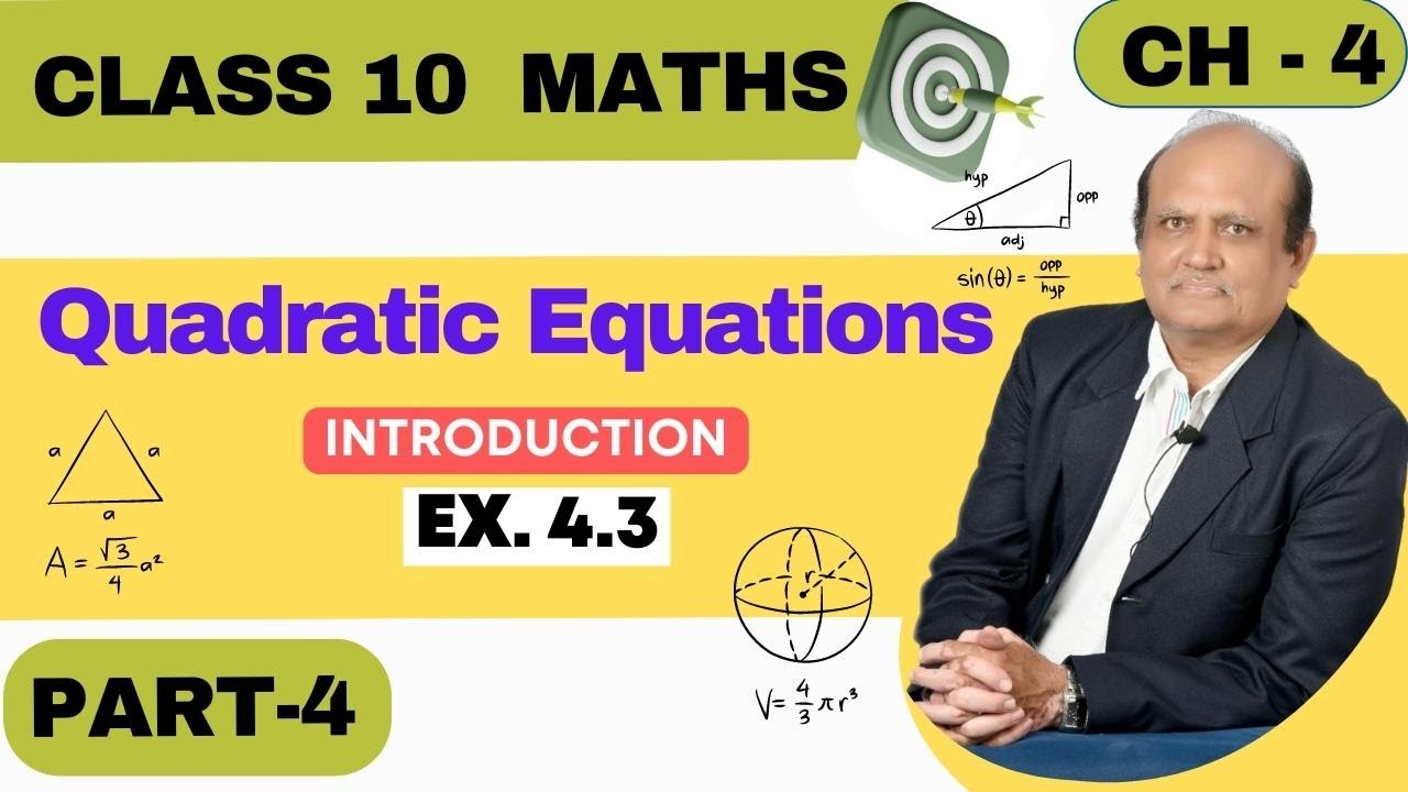 class-10-maths-quadratic-equations-chapter-4-ex-4-3-q-1-6-youtube