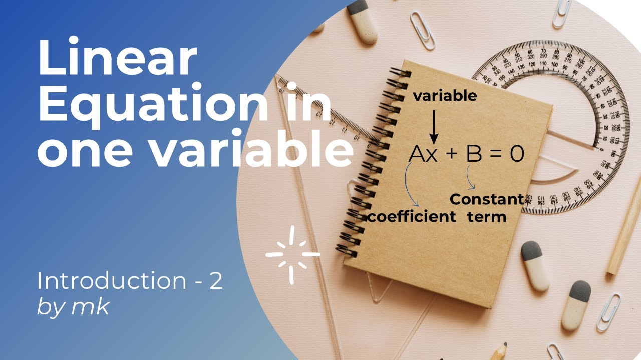 Linear Equations with Variables on Both Sides | Class 8 Maths | @MATHS ...