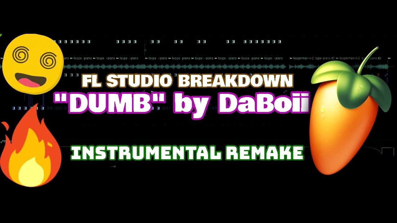 How "DUMB" by DaBoii was Made | FL Studio Breakdown - YouTube