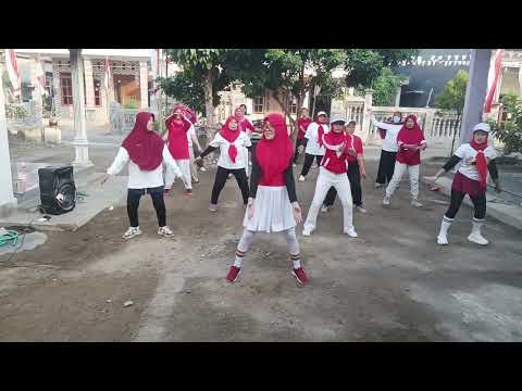 Aerobik pagi hari#senambareng#bundagemoy
