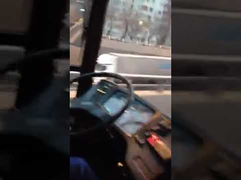 Otobüs ile Ankara Caddeleri (askeri)