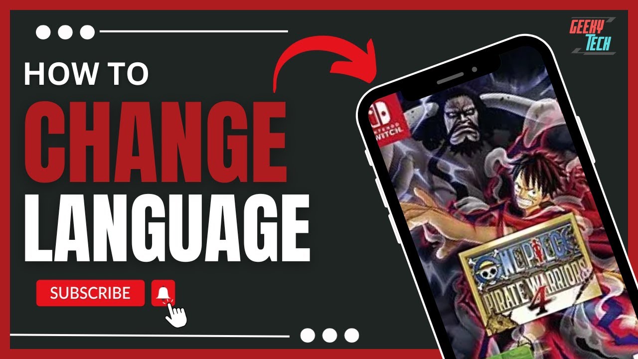 How To Change Language in One Piece Pirate Warriors 4 ! - YouTube