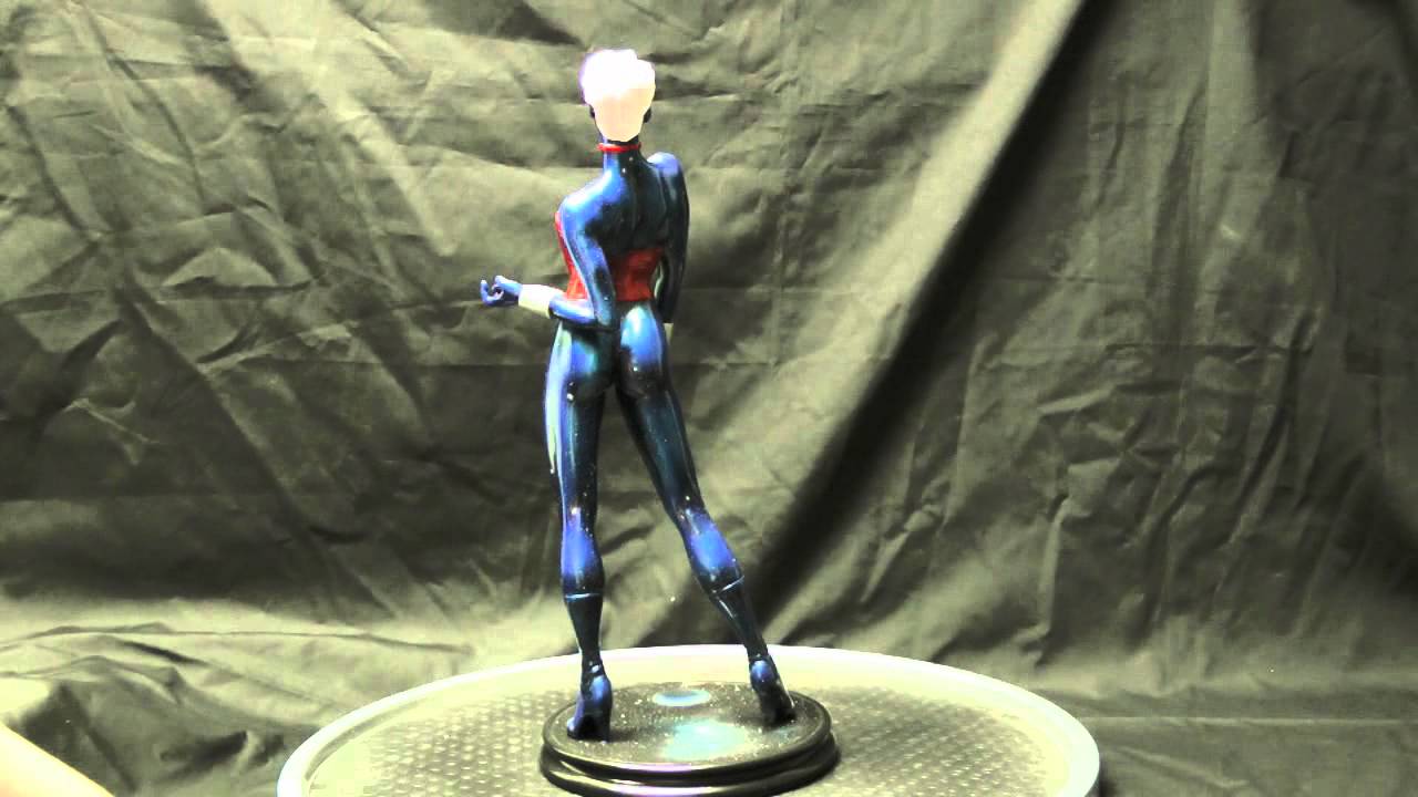 Captain Marvel Phyla-Vell Custom - Sideshow Black Queen - YouTube