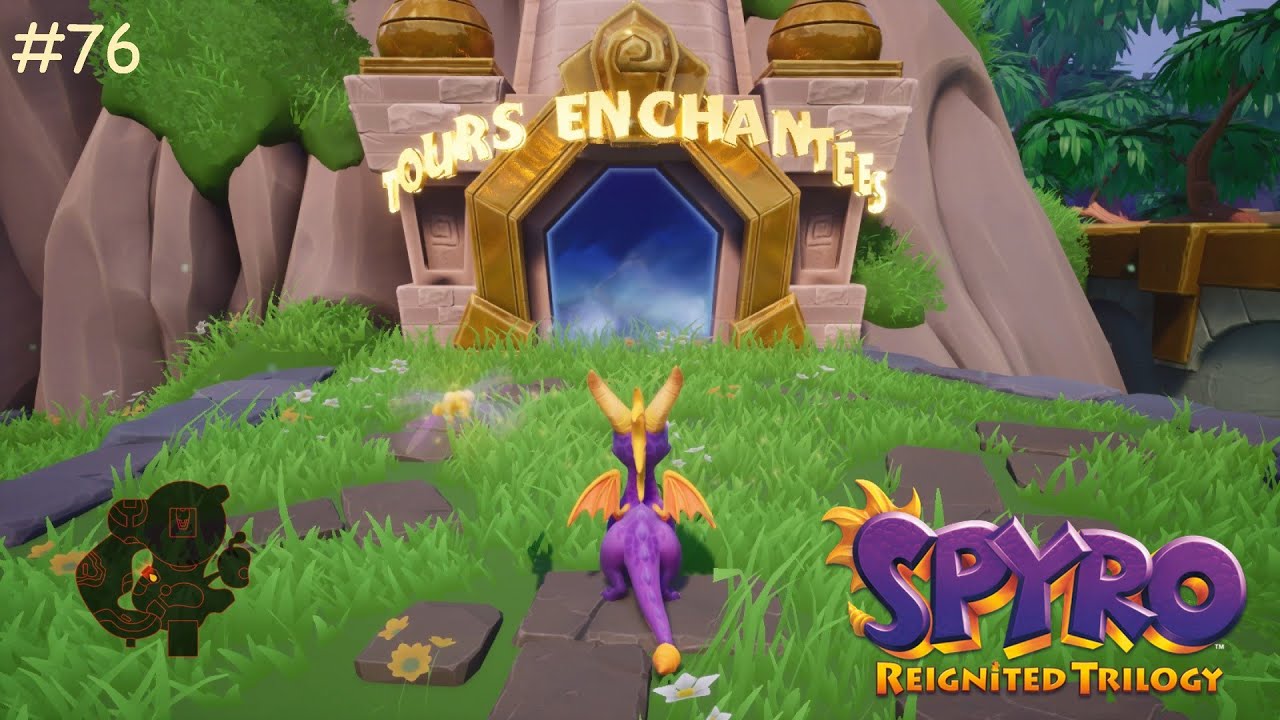 Spyro Reignited Trilogy - #76 - Tours enchantées (Solution complète ...