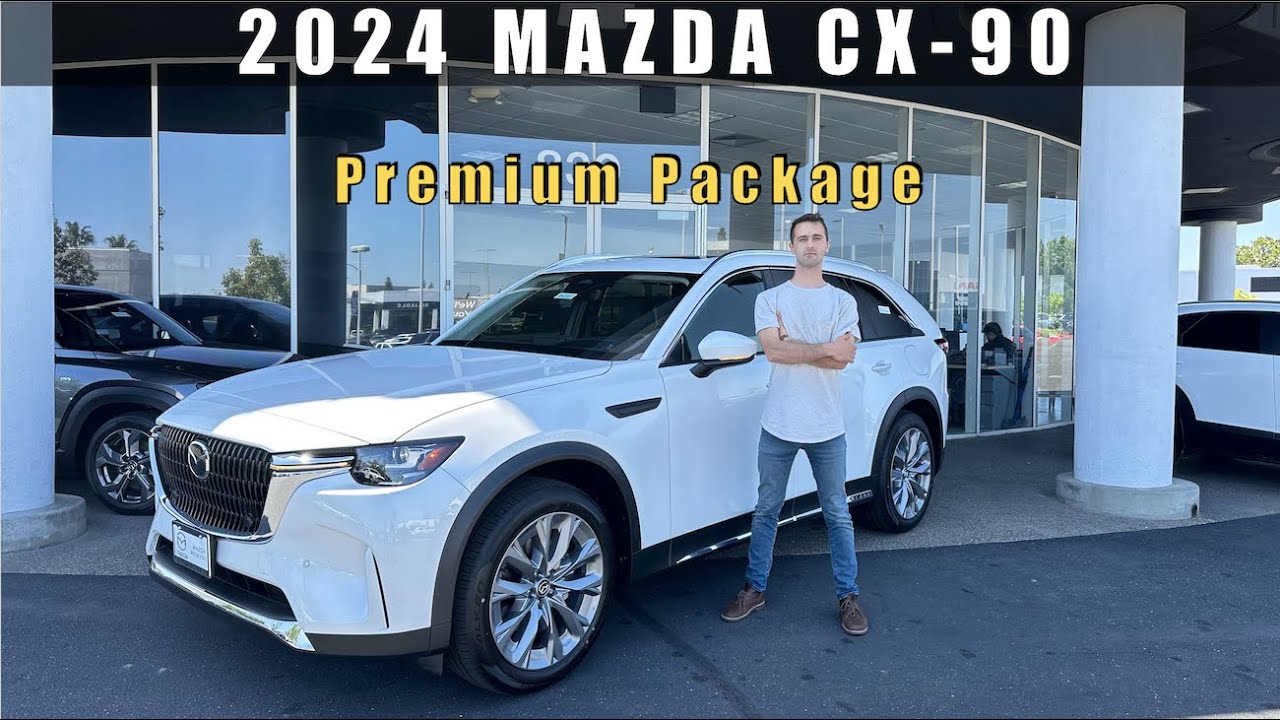 The new 2024 Mazda CX-90 with Premium Package - YouTube
