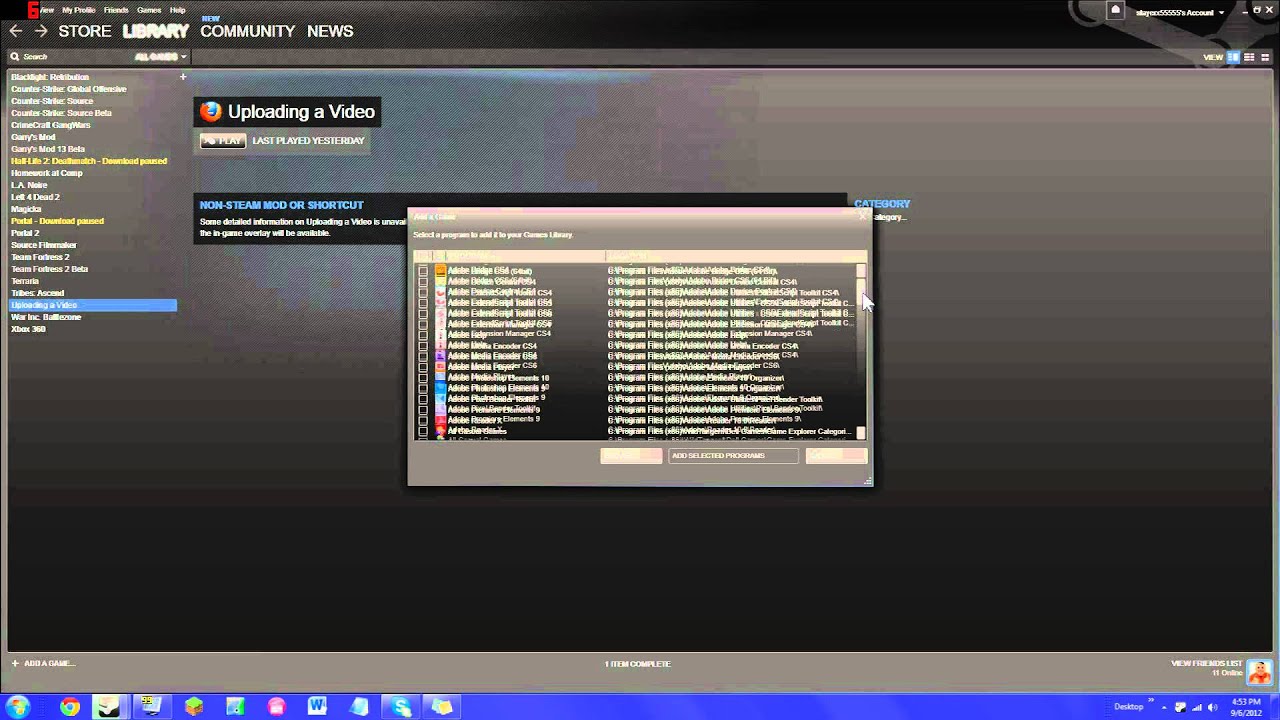 Steam Tip: How To Add Custom Statuses - YouTube