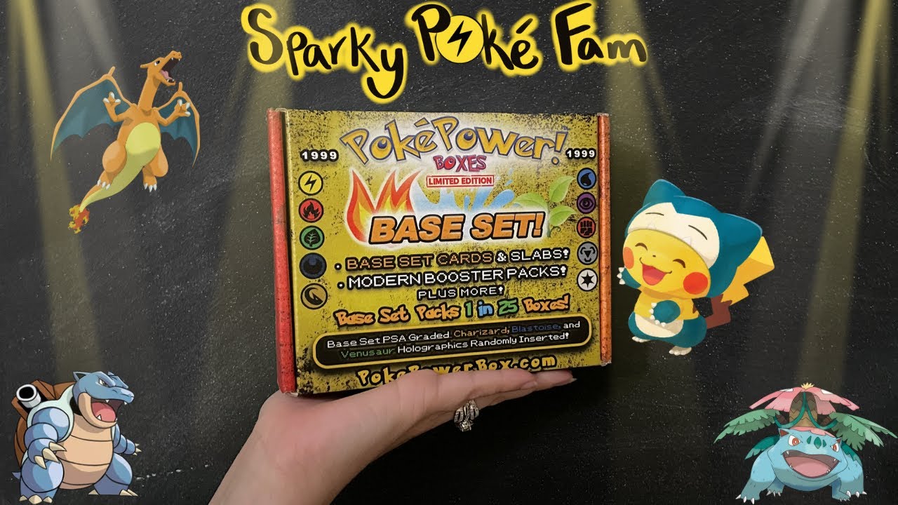 Opening Base Set Box from Poké Power Boxes! #pokemon #youtube # ...