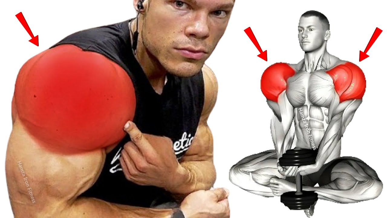 SHOULDER WORKOUT | Target Muscles: Front Delt - Side Delts - Rear Delt ...