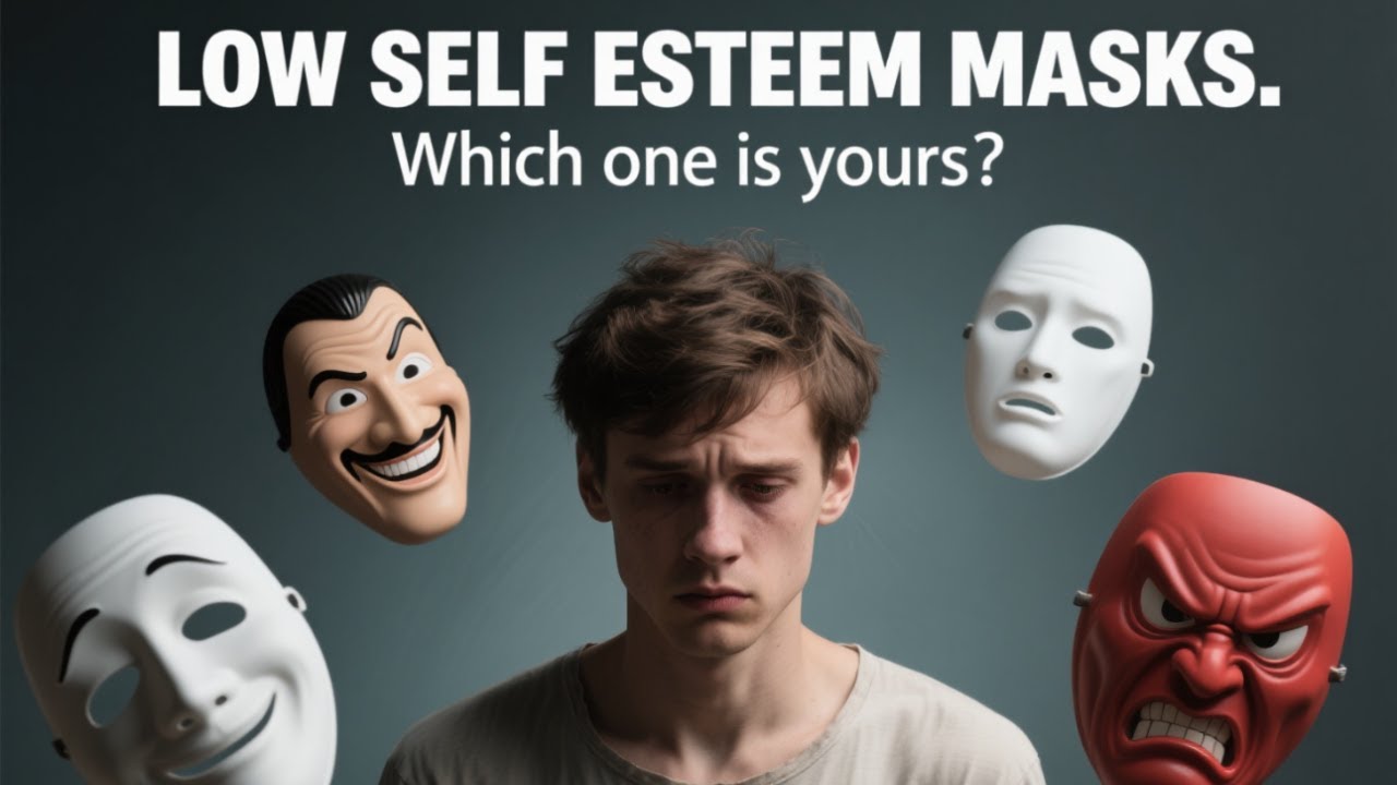 Hidden Masks of Low Self-Esteem. Fix It & Be Yourself - YouTube