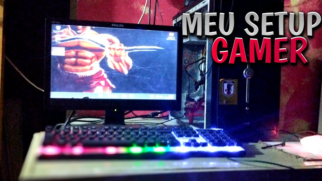 MEU SETUP GAMER HUMILDE. 🙏 ️ - YouTube