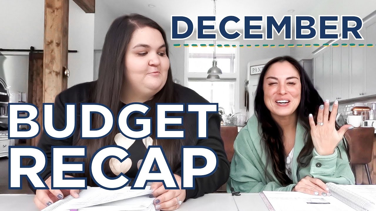 DECEMBER 2021 BUDGET RECAP | Budget By Paycheck + Budget Tips - YouTube