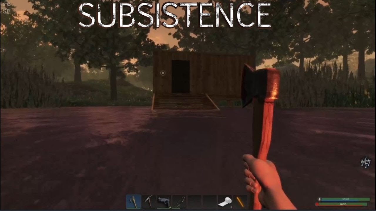 Subsistence S1 E3 more grinding n base build - YouTube