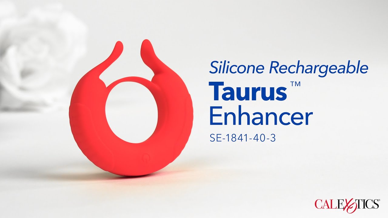 CalExotics Silicone Rechargeable Taurus™ Enhancer - YouTube