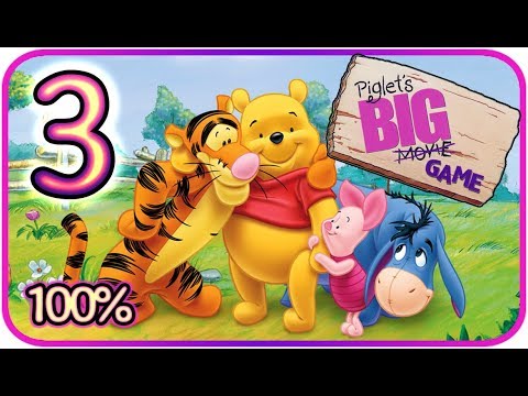 Piglet's Big Game Walkthrough Part 3 (Gamecube) Roo's Dream Part 2 [100 ...