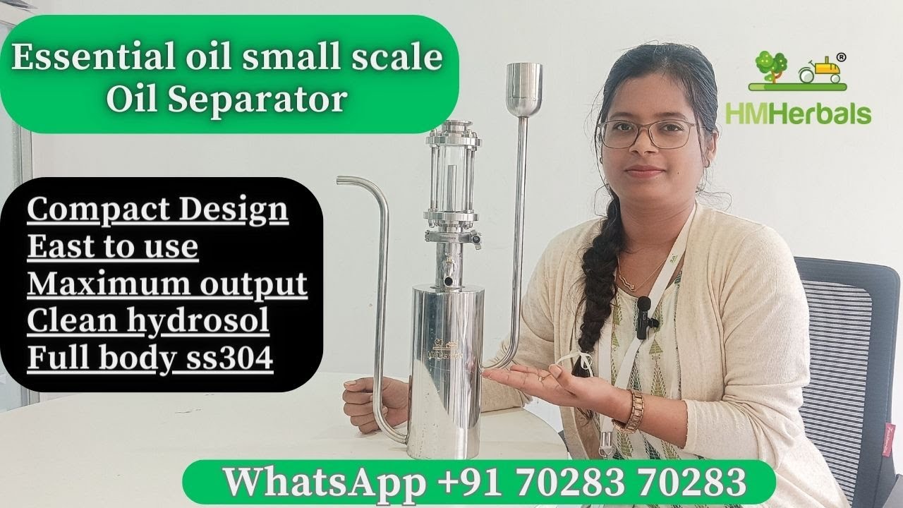 Oil Water Separator for small unit. - YouTube