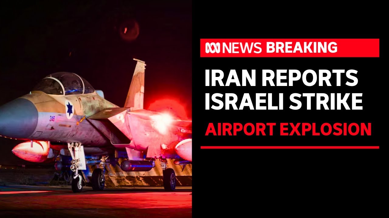 Iran reports explosions from an Israeli attack on the Isfahan airport ...