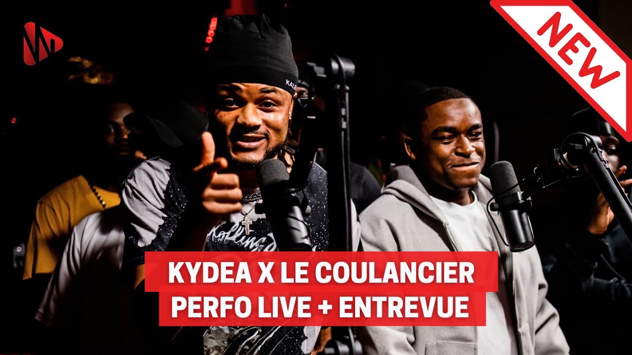 KYDEA x LE COULANCIER LIVE PERFO EN DIRECT À LA RADIO. - YouTube