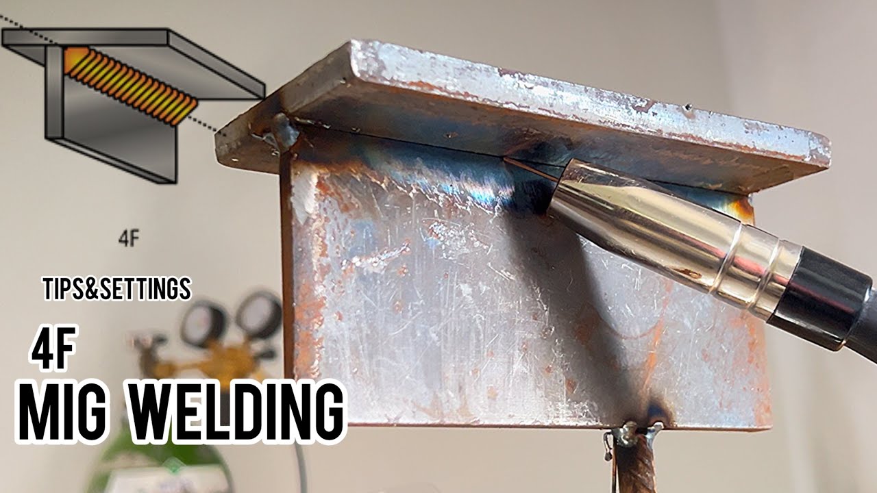 why no welders talk about this Simple OVERHEAD MIG-MAG Welding ...