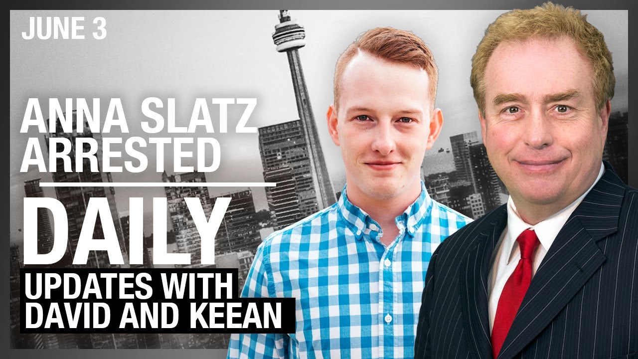 ARRESTED in NYC! Rebel reporter ANNA SLATZ in jail — David and Keean ...