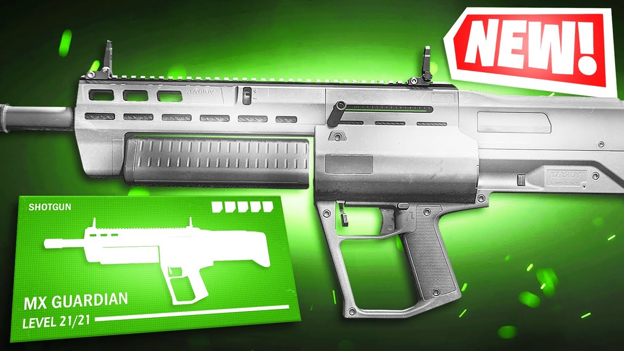 NEW *BURST FIRE* MX GUARDIAN SHOTGUN is RIDICULOUS! (Best MX Guardian ...